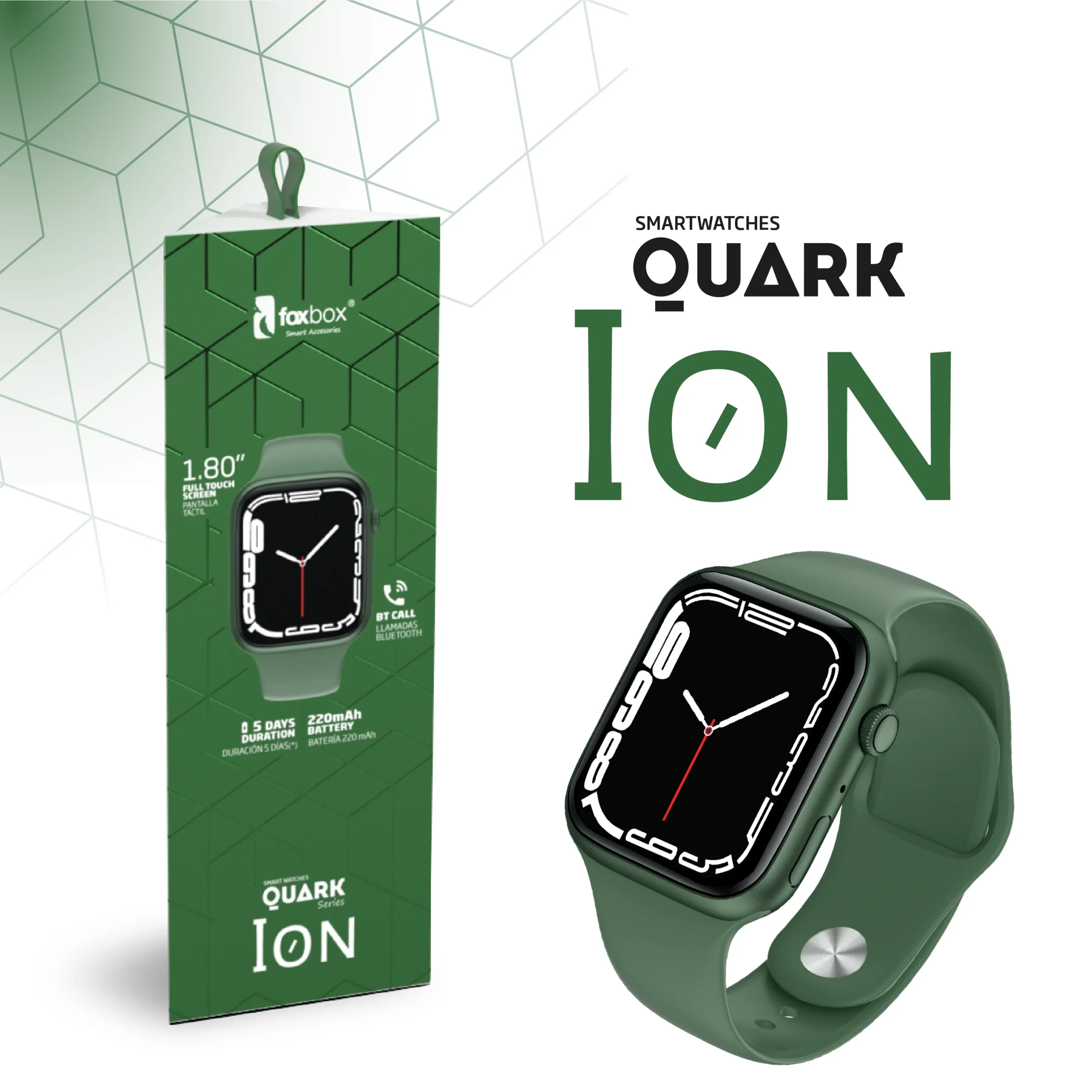 Smartwatch Quark Ion Foxbox – accesoriosmayorista.com.ar